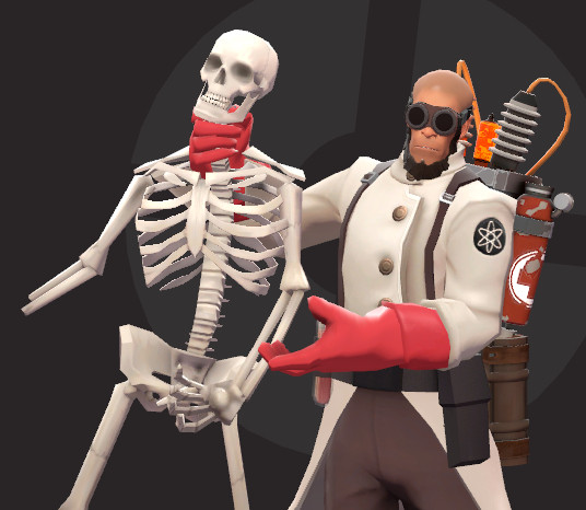 Enemy Skeleton Coloured Borrowed Bones Mod for Team Fortress 2 | TF2 Mods