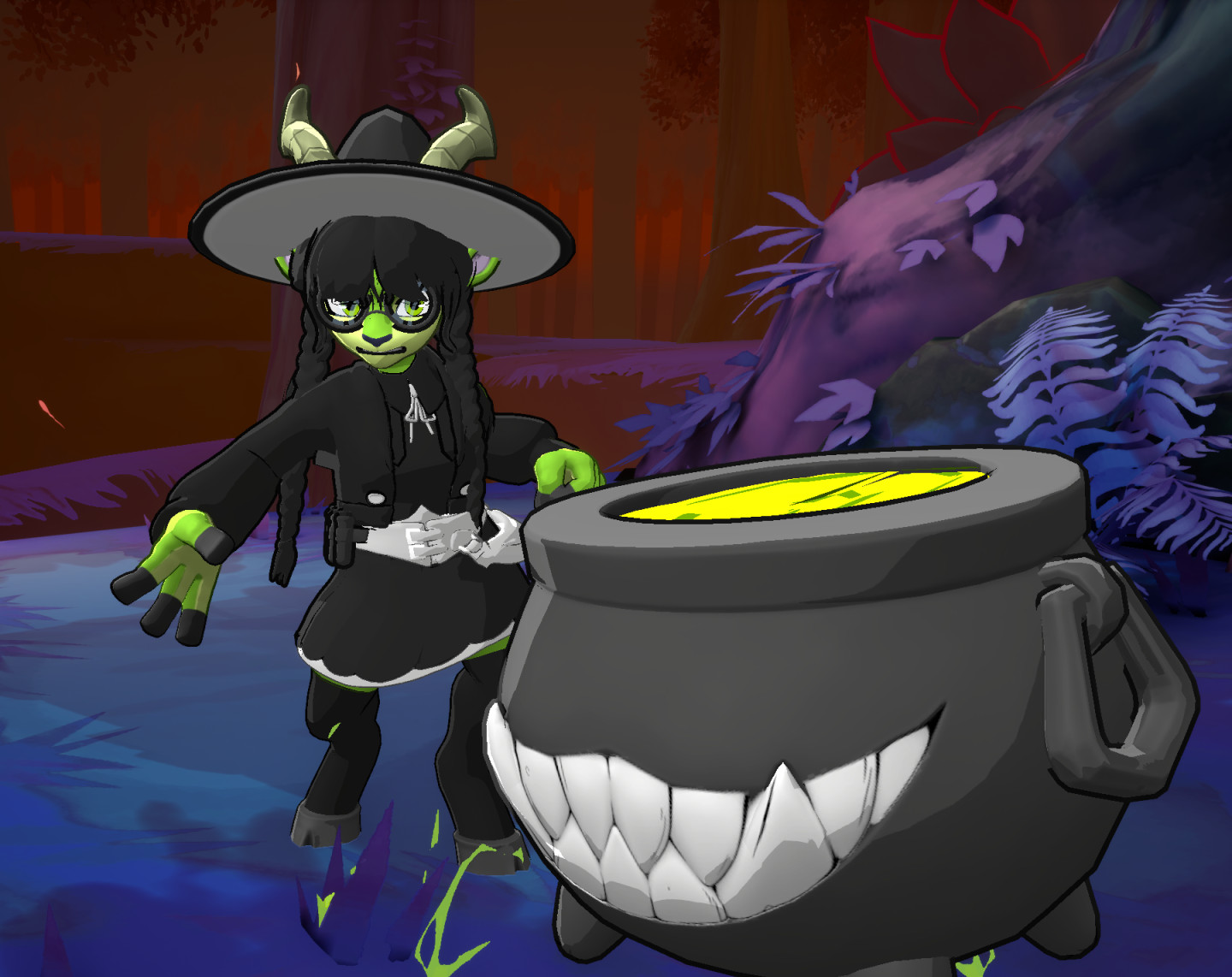 Absa Witch Remix Mod for Rivals of Aether II | ROA2 Mods