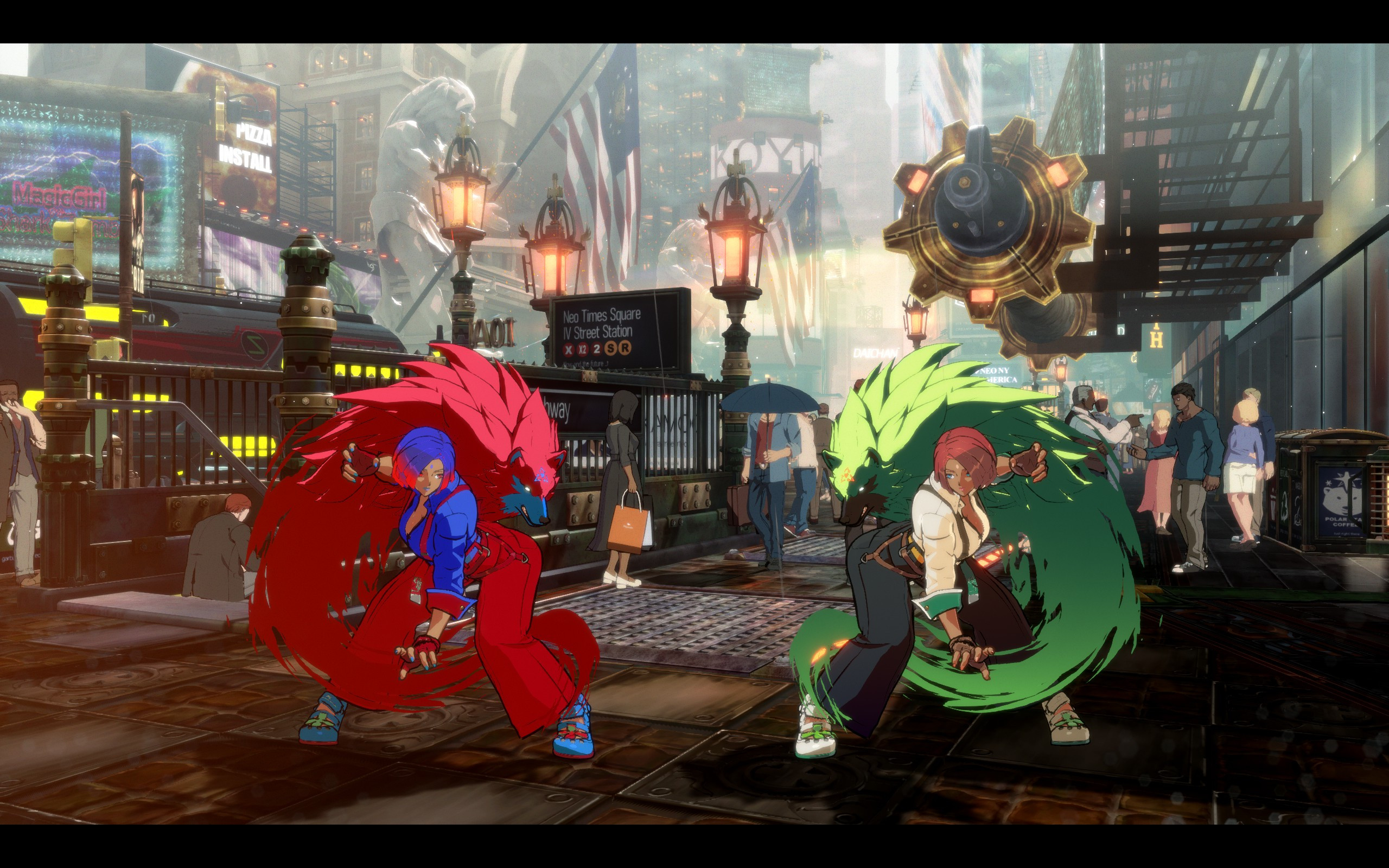 Giovanna Red and Blue Recolor Mod for GUILTY GEAR -STRIVE- | GGST Mods