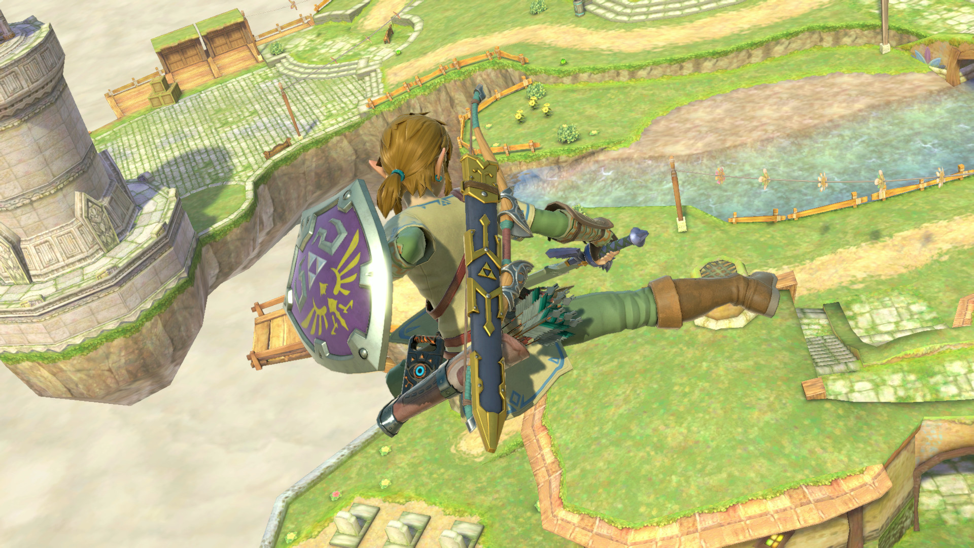 Skyloft-esque Link Mod for Super Smash Bros. Ultimate | SSBU Mods