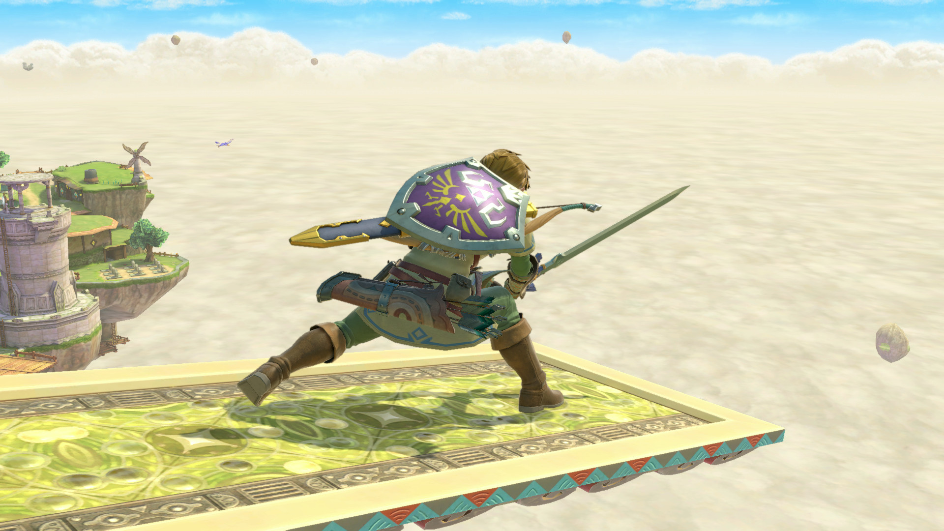 Skyloft-esque Link Mod for Super Smash Bros. Ultimate | SSBU Mods