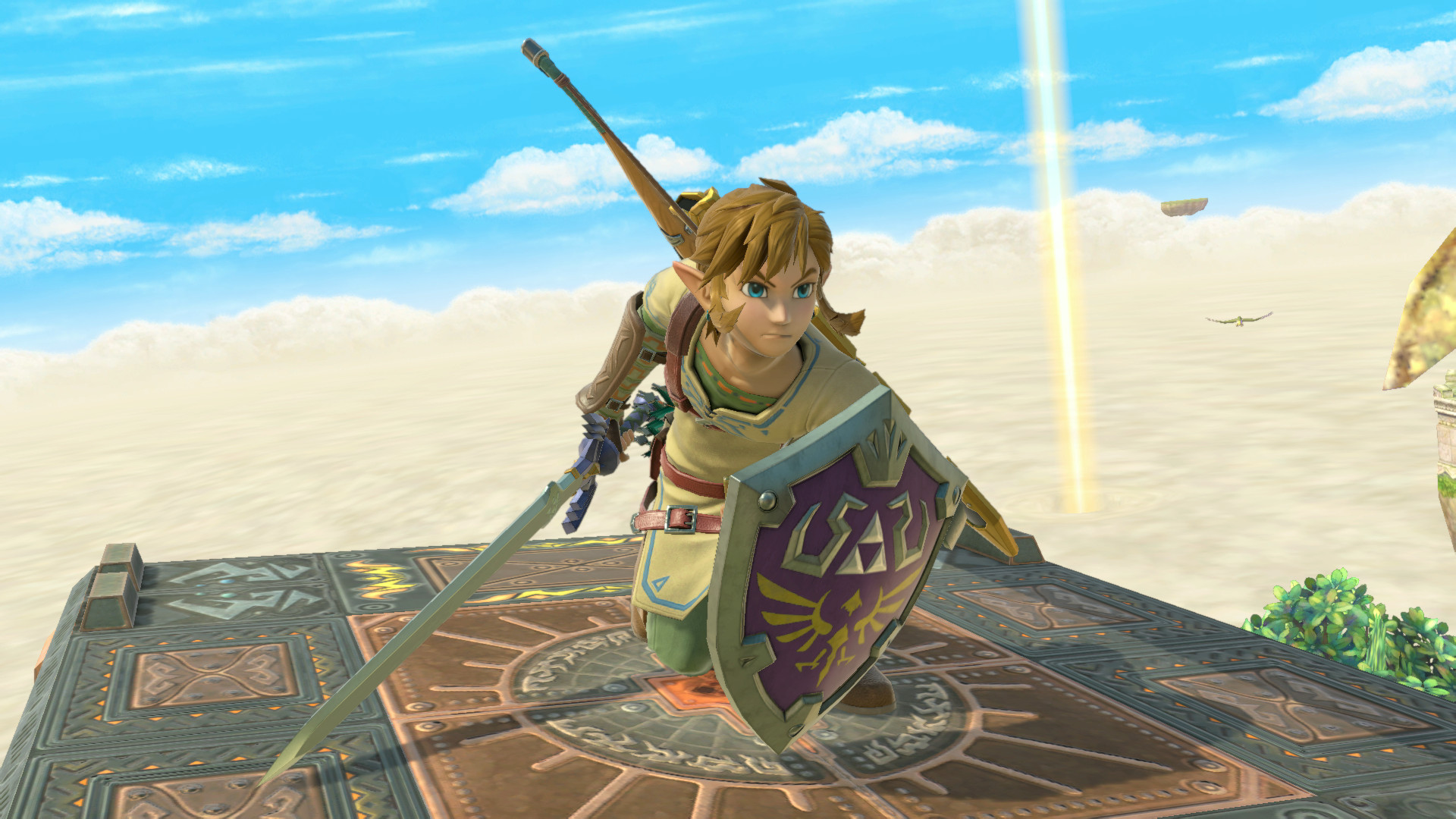 Skyloft-esque Link Mod for Super Smash Bros. Ultimate | SSBU Mods