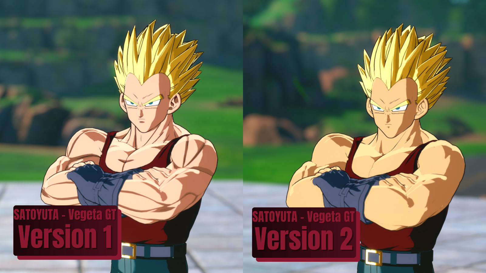 Vegeta (GT) - Super Saiyan 1, 2 and 3 Mod for Dragon Ball: Sparking ...