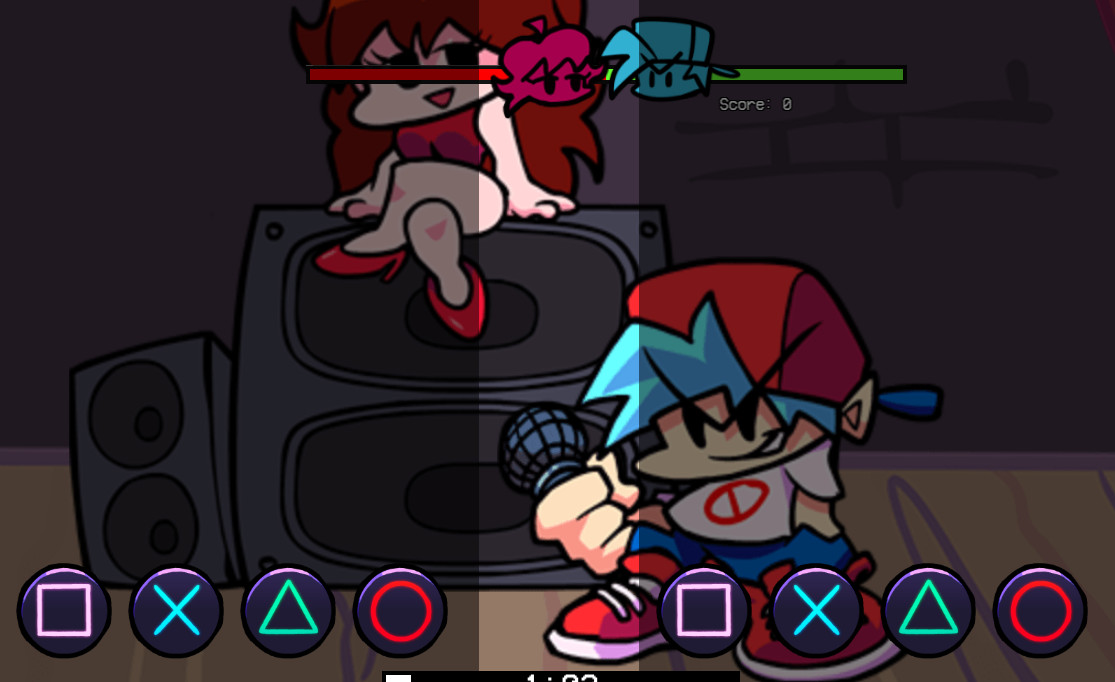 AxeLmao's PS1 NoteSkin V-Slice Port Mod for Friday Night Funkin' | FNF Mods