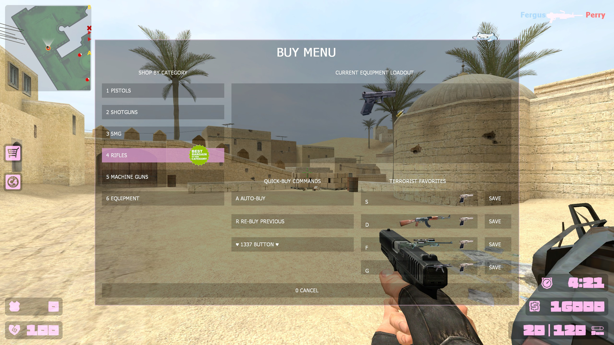 Gasai GUI Mod for Counter-Strike: Source | CS:S Mods