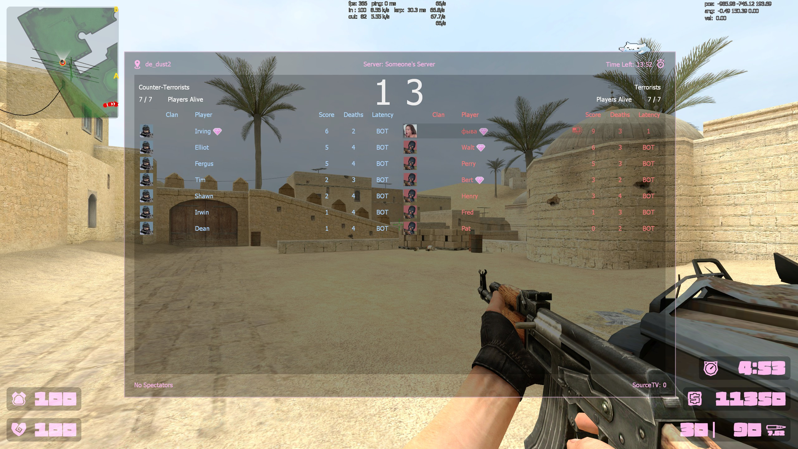 Gasai GUI Mod for Counter-Strike: Source | CS:S Mods