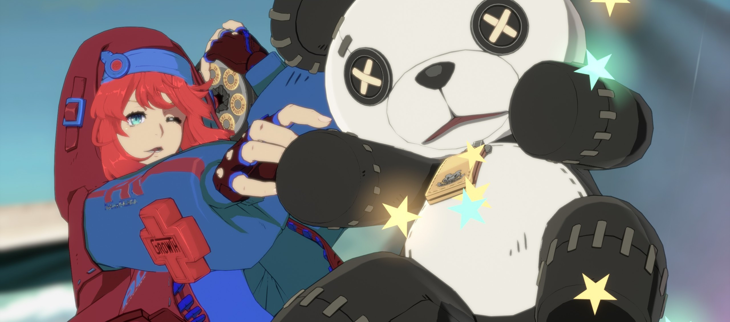 Bridget Red and Blue Recolor Mod for GUILTY GEAR -STRIVE- | GGST Mods