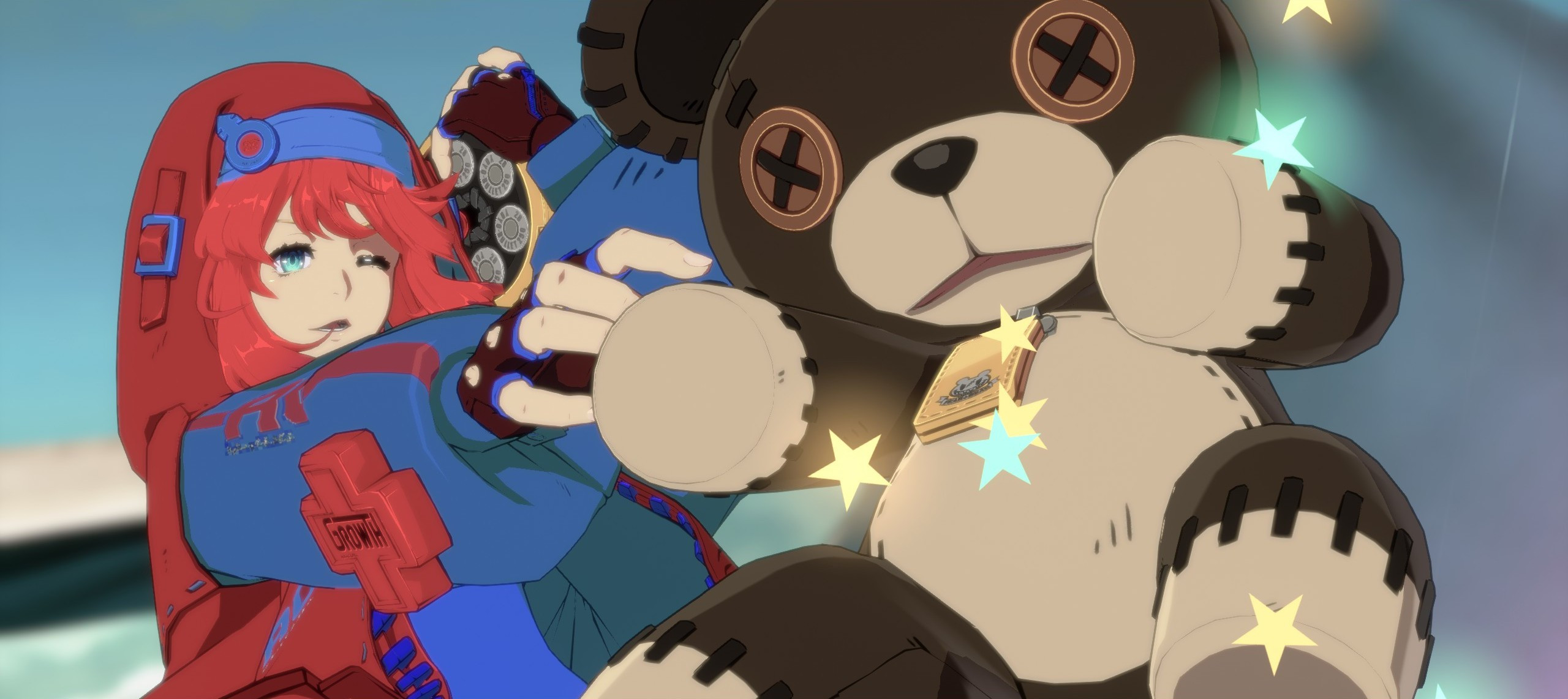 Bridget Red and Blue Recolor Mod for GUILTY GEAR -STRIVE- | GGST Mods