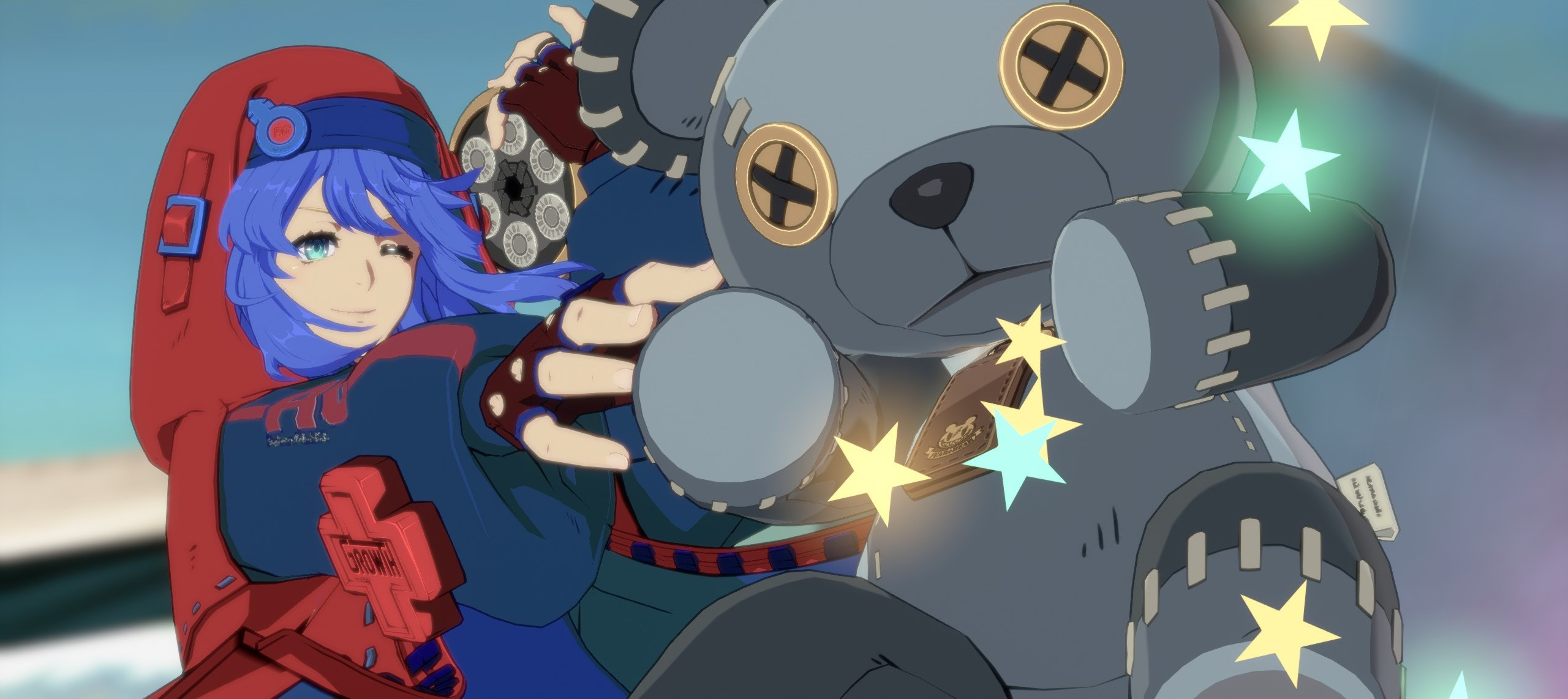Bridget Red and Blue Recolor Mod for GUILTY GEAR -STRIVE- | GGST Mods