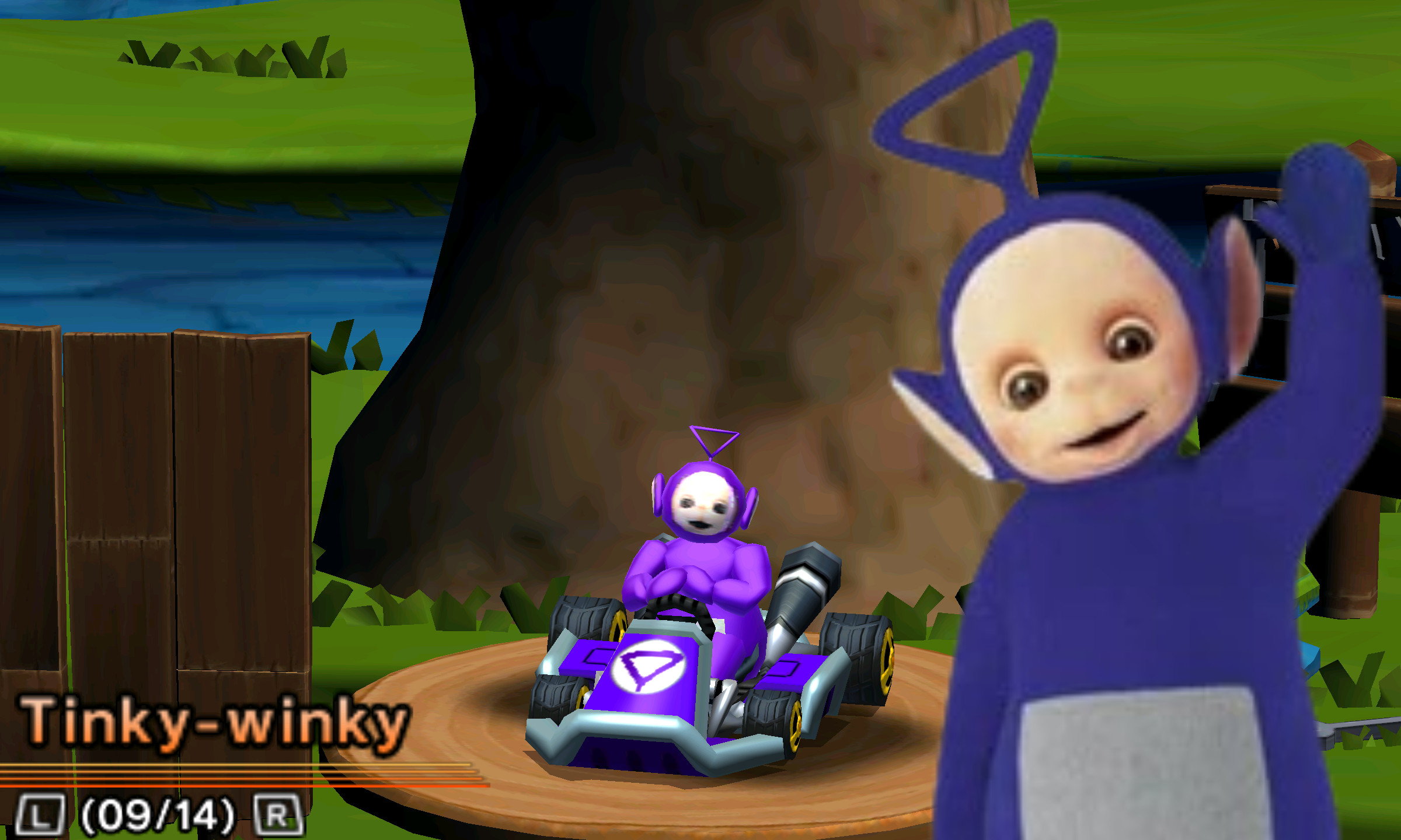 Tinky-winky Mod for Mario Kart 7 | MK7 Mods