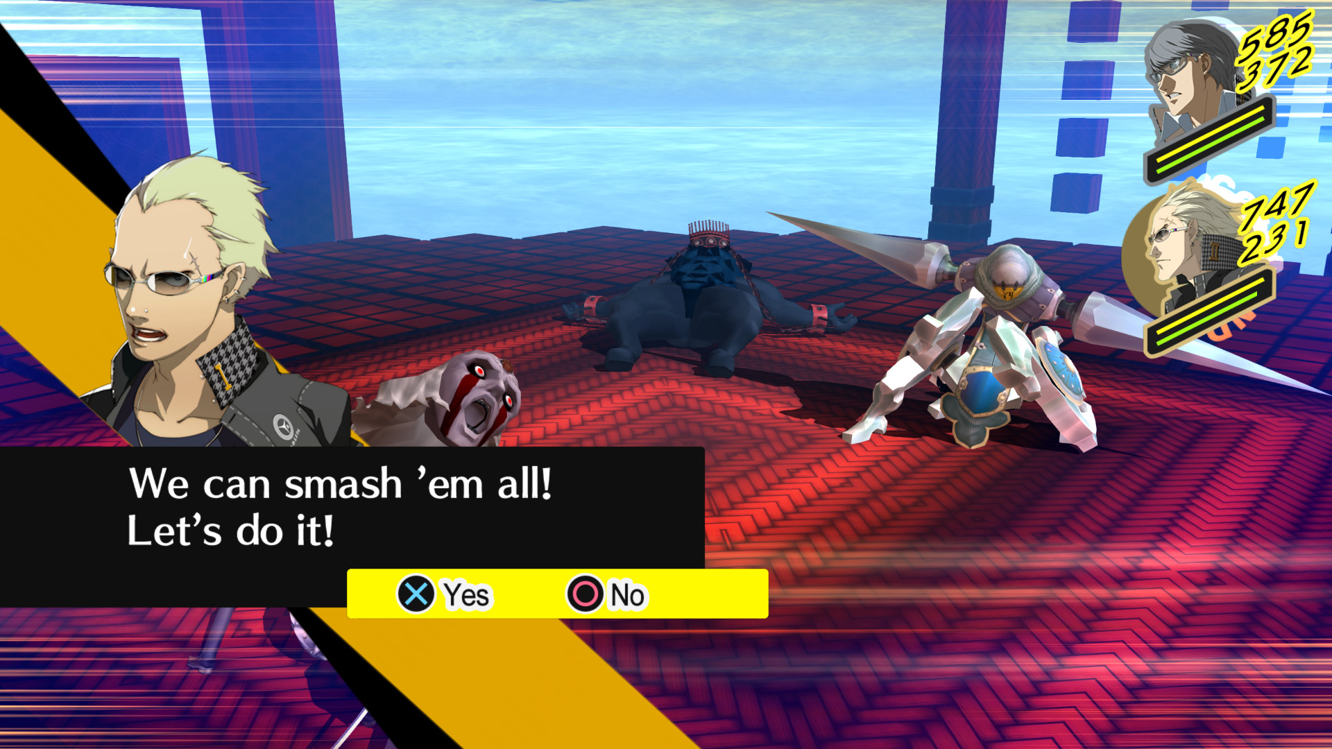 Better Expressions for battle prompts Mod for Persona 4 Golden PC (64 ...