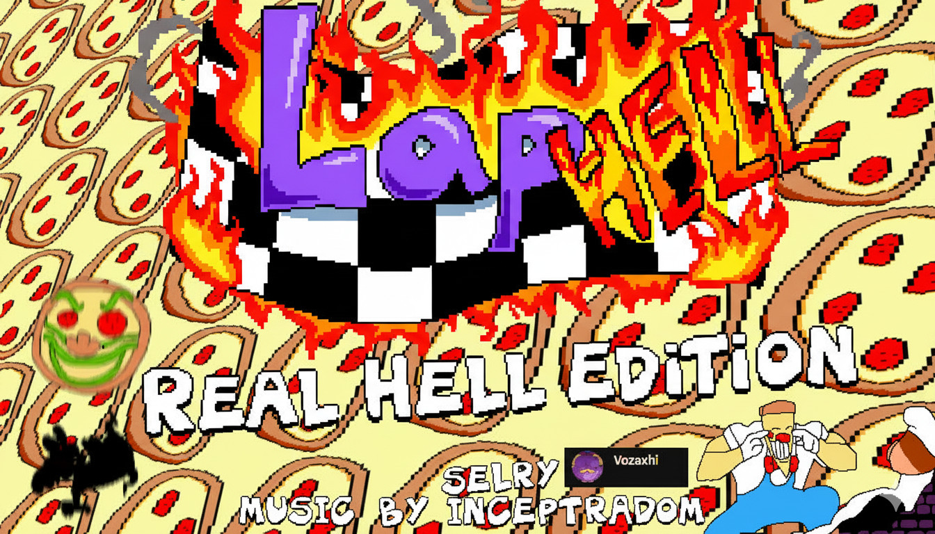 Lap Hell Real Hell Editon Mod for Pizza Tower | PT Mods