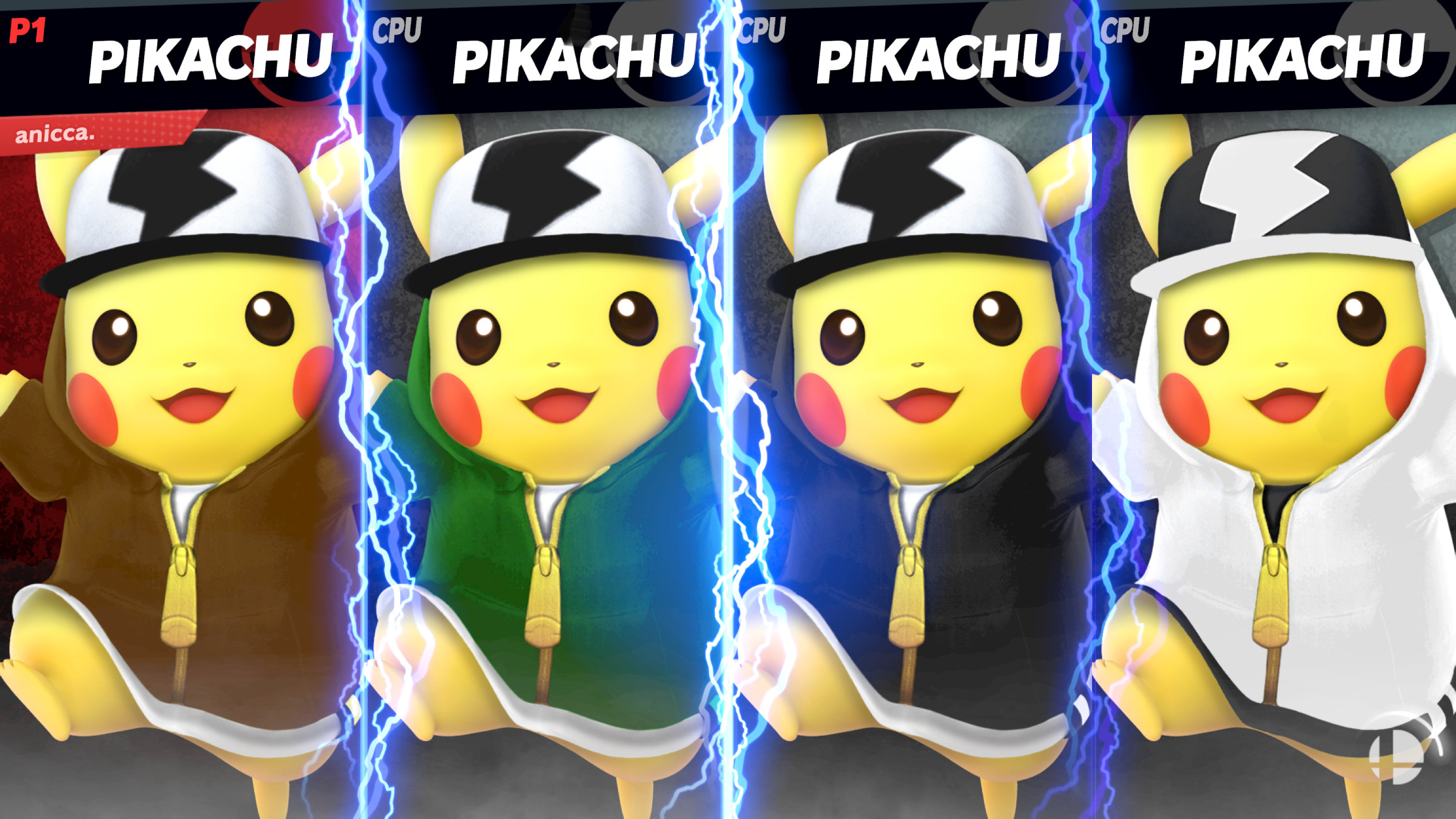 Pikachu: Hip-Hop Style (Expansion Pak) Mod for Super Smash Bros ...