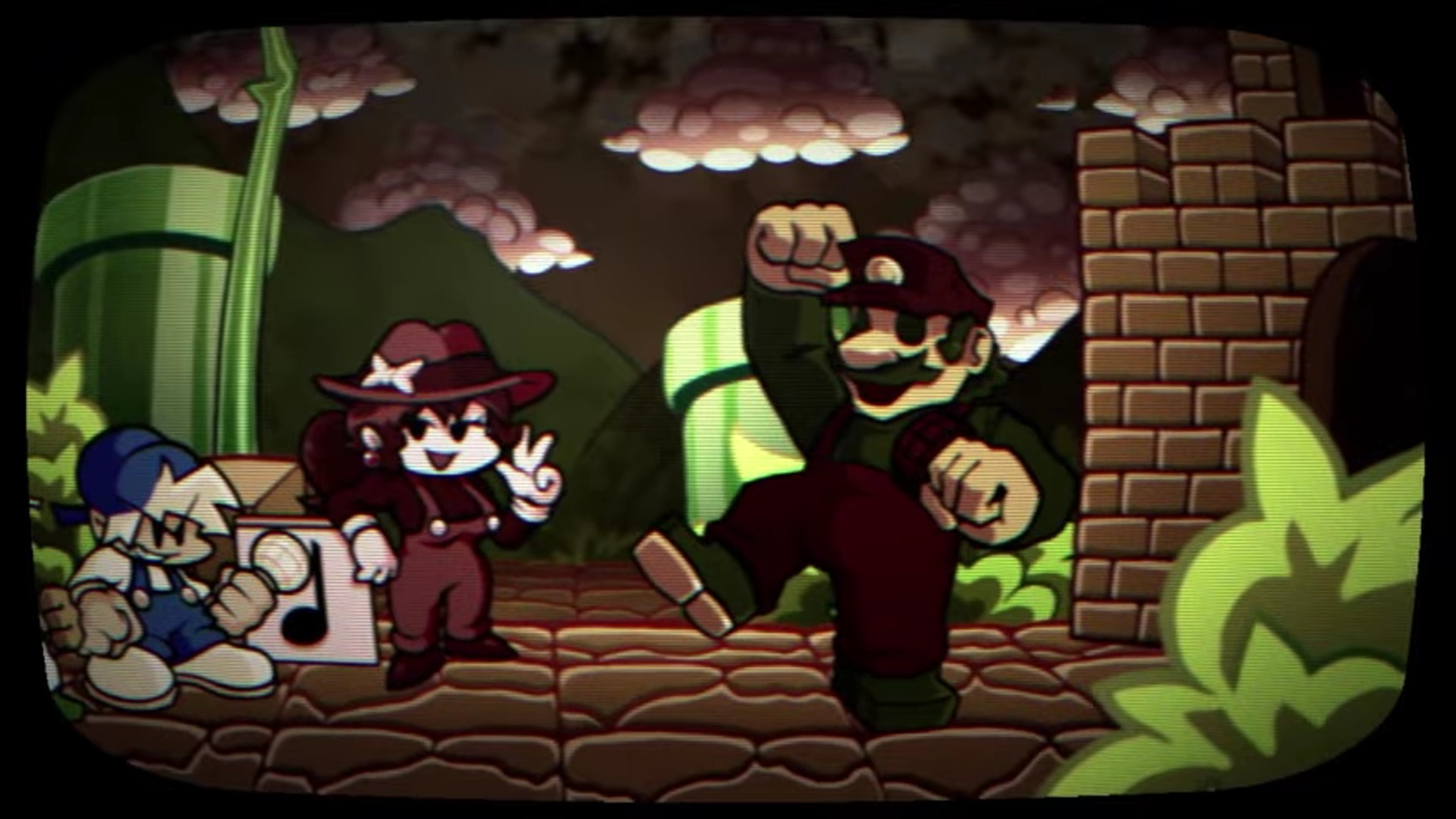MARIO SYNDROME Mod for Friday Night Funkin' | FNF Mods