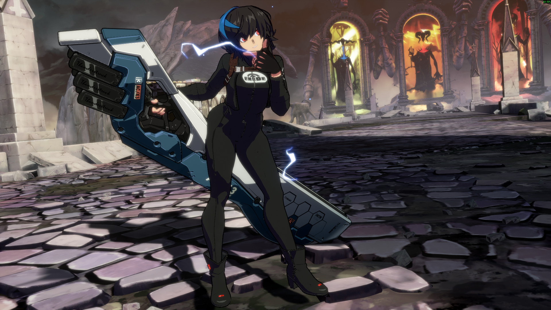 Biker Suit Unika Mod for GUILTY GEAR -STRIVE- | GGST Mods