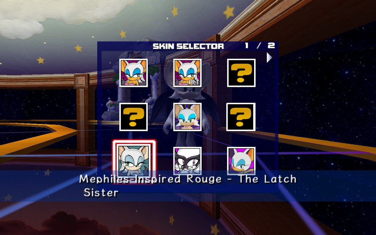 Mephiles-Inspired Rouge and Amy Mod for Sonic Adventure 2 | SA2 Mods