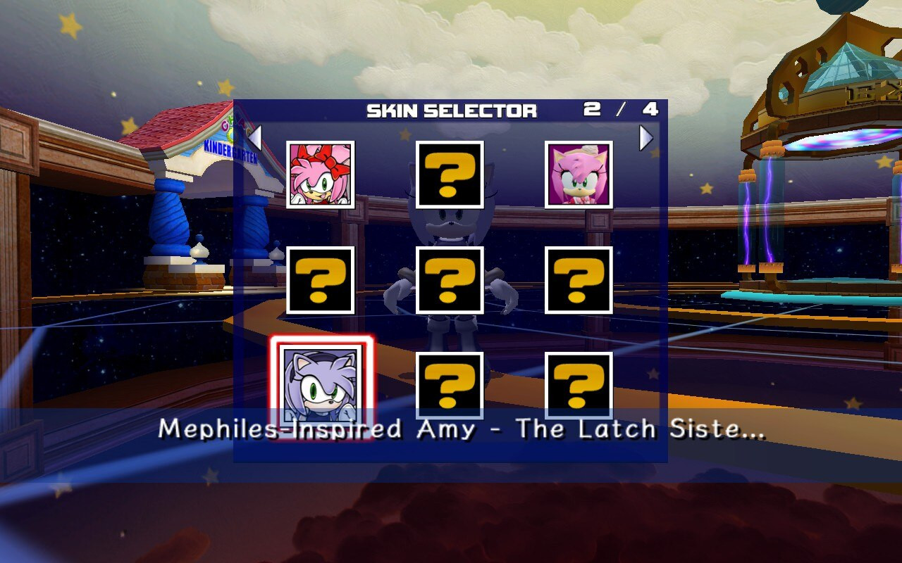 Mephiles-Inspired Rouge and Amy Mod for Sonic Adventure 2 | SA2 Mods