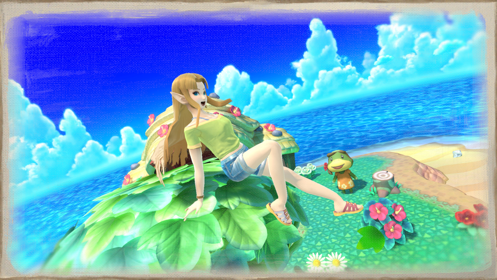 Hyrule Summers Zelda Mod for Super Smash Bros. Ultimate | SSBU Mods