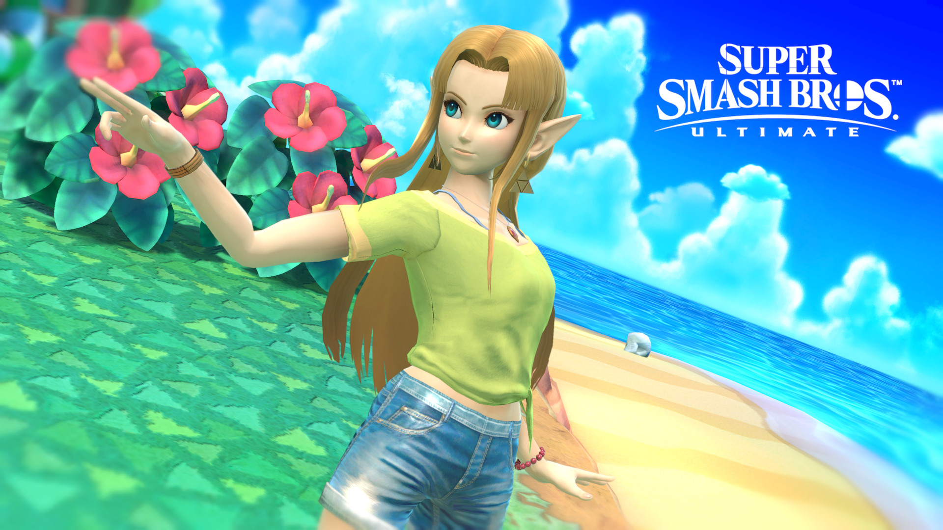 Hyrule Summers Zelda Mod for Super Smash Bros. Ultimate | SSBU Mods