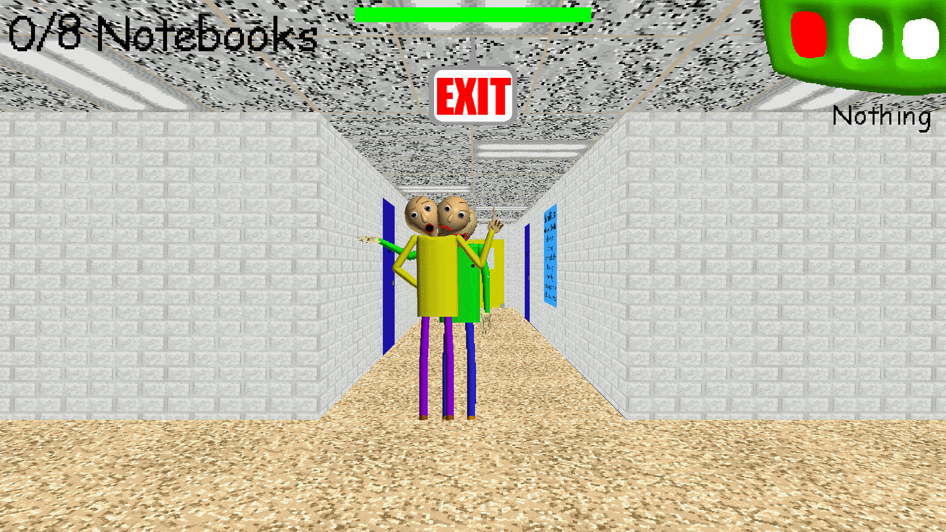 Baldi's Basics In New School Almost Done Remake Mod for Baldi's Basics ...