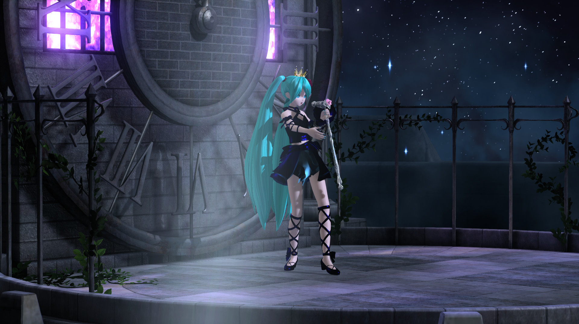 Romeo & Cinderella Vintage Blue Emo Dress Mod for Hatsune Miku: Project ...