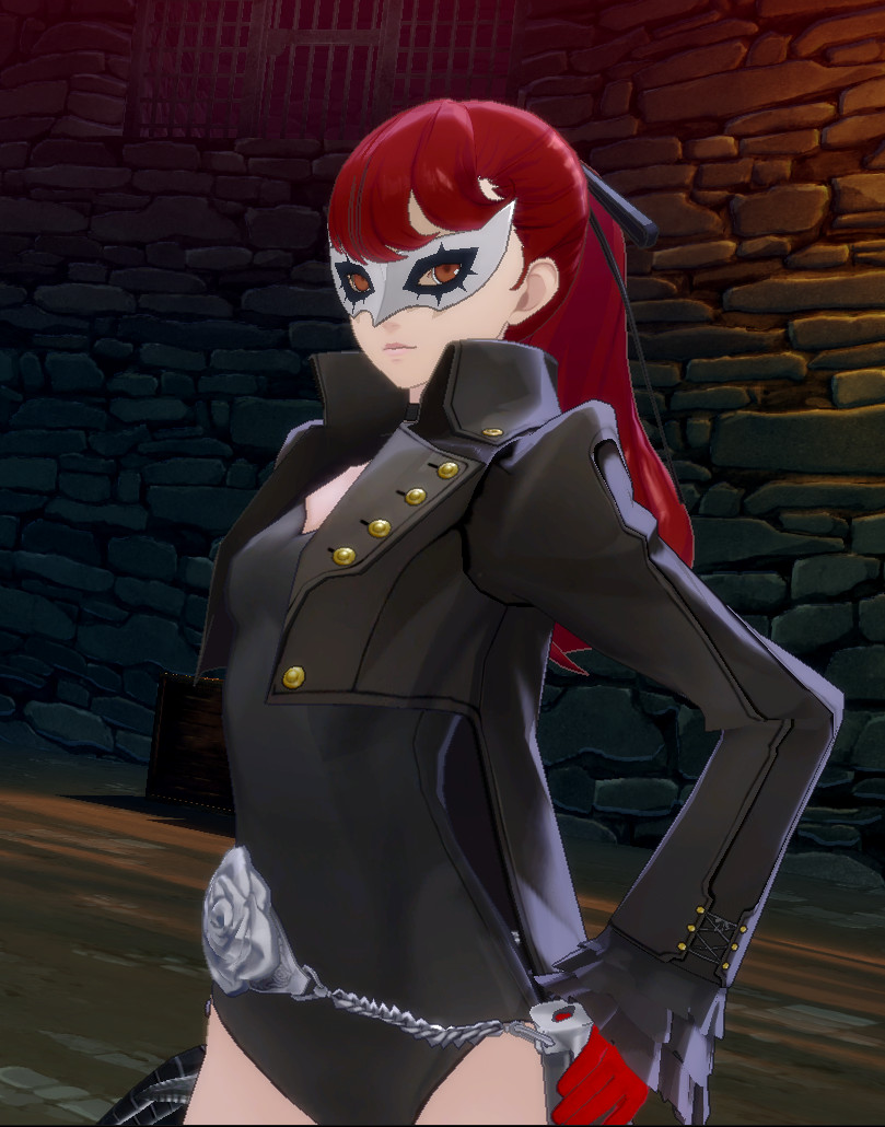 Violet with Jonkler Mask Mod for Persona 5 Royal (PC) | P5R (PC) Mods