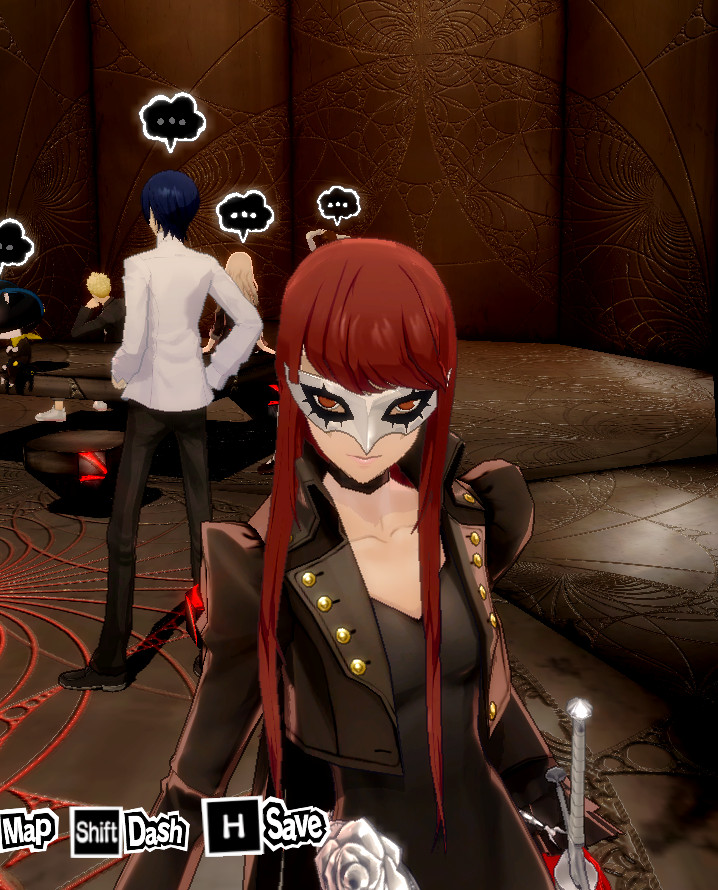 Violet with Jonkler Mask Mod for Persona 5 Royal (PC) | P5R (PC) Mods