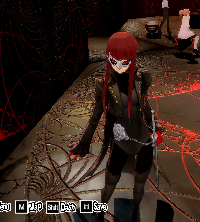 Violet with Jonkler Mask Mod for Persona 5 Royal (PC) | P5R (PC) Mods