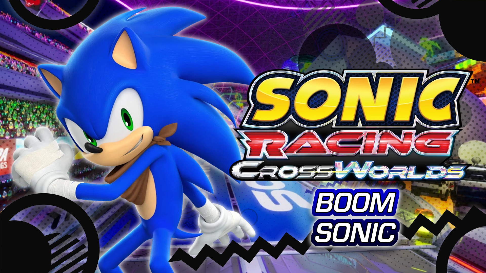 Boom Sonic Mod for Sonic Racing: CrossWorlds | SR:CW Mods