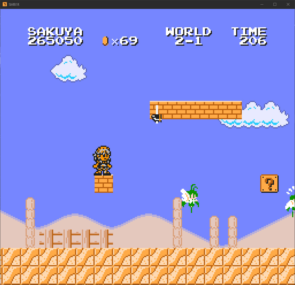 Sakuya ( Touhou Project ) Mod for Super Mario Bros. Remastered ...