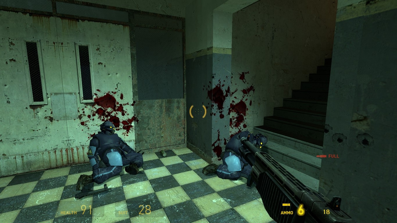 Stylized HL1 Blood Decals Mod for Half-Life 2 | HL2 Mods