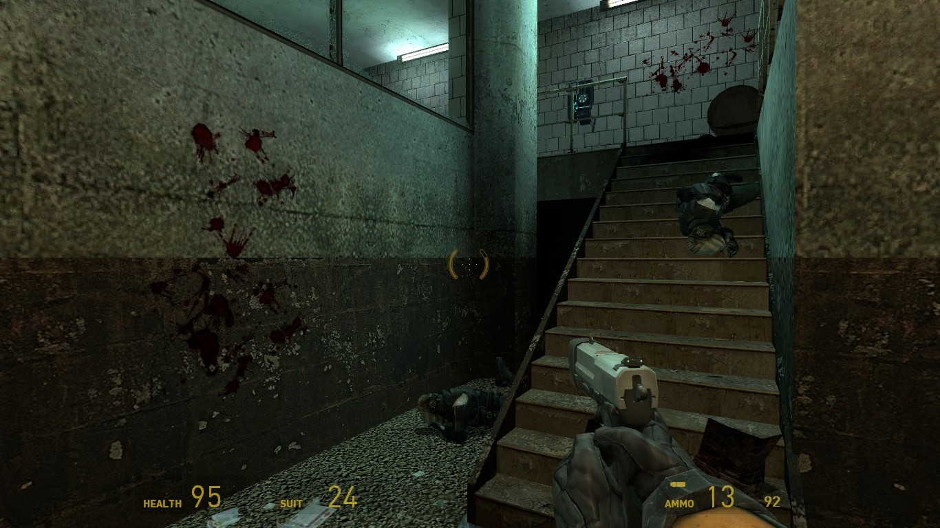 Stylized HL1 Blood Decals Mod for Half-Life 2 | HL2 Mods