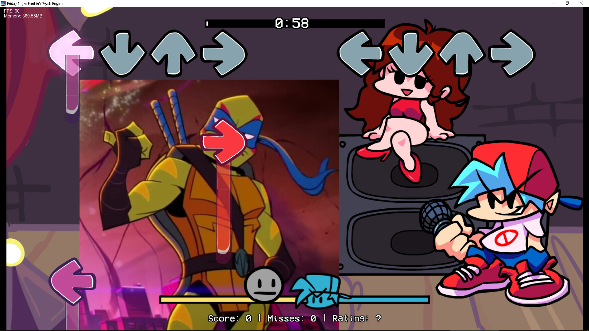 Rise of the Teenage Mutant Ninja Turtles In FNF Mod for Friday Night ...