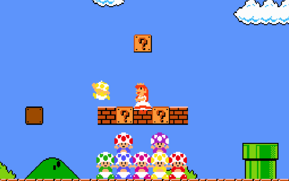 Peach and Toad NPC Variety Mod Mod for Super Mario Bros. Remastered ...