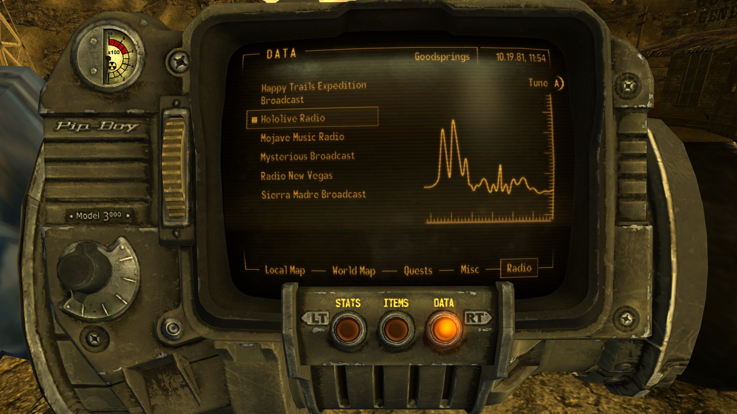 Hololive Radio Fallout New Vegas Mod for Fallout: New Vegas | FO:NV Mods