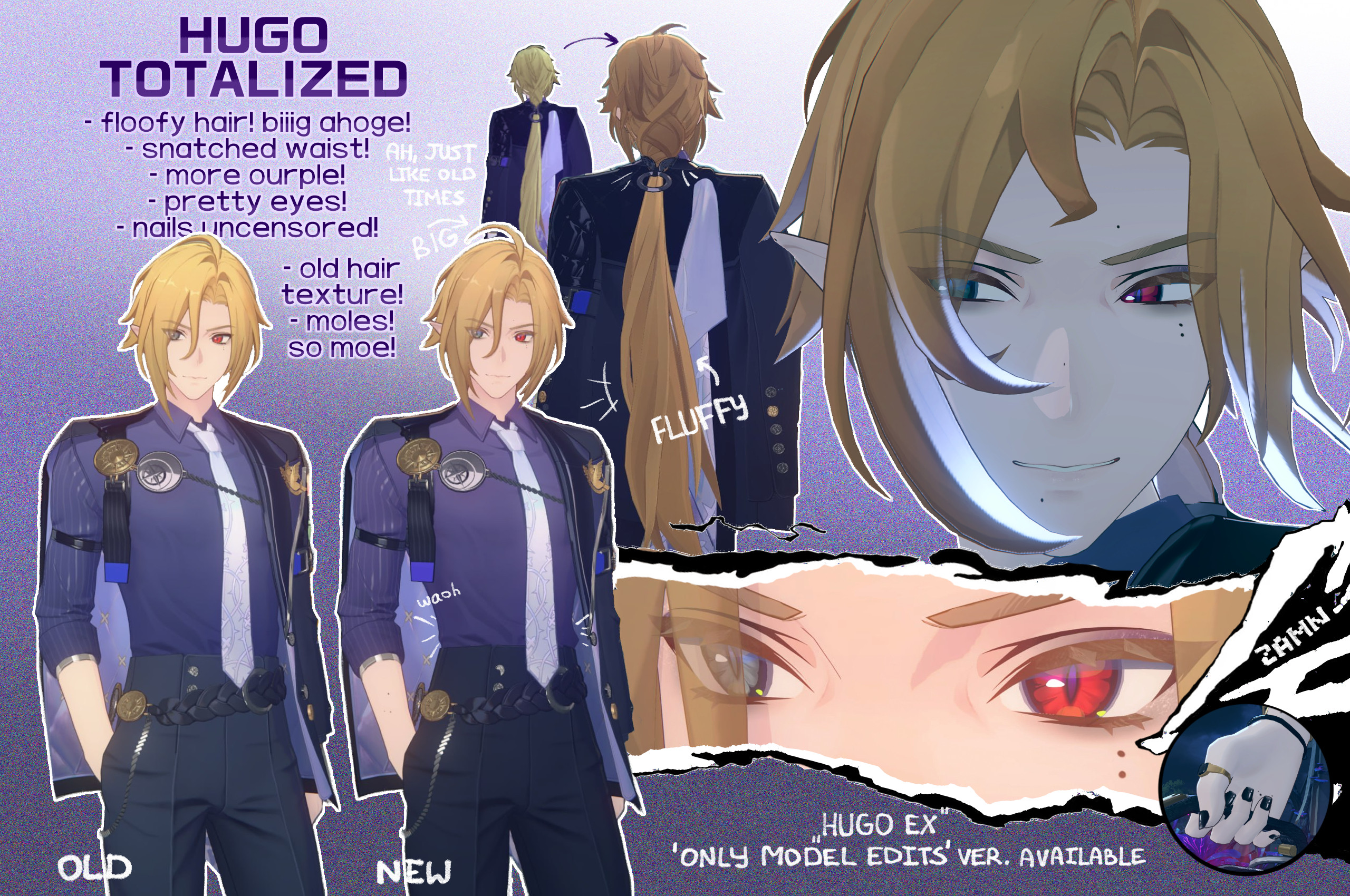 Hugo Totalized~ Mod for Zenless Zone Zero | ZZZ Mods