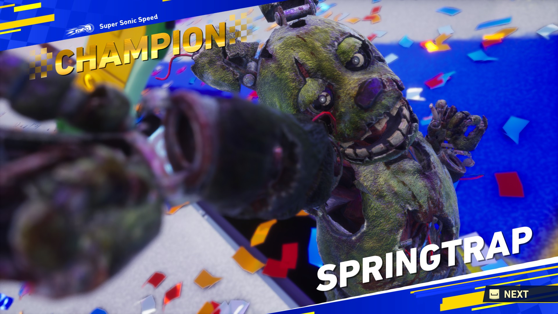 [SENSITIVE CONTENT] Springtrap Over Miku. Mod for Sonic Racing ...