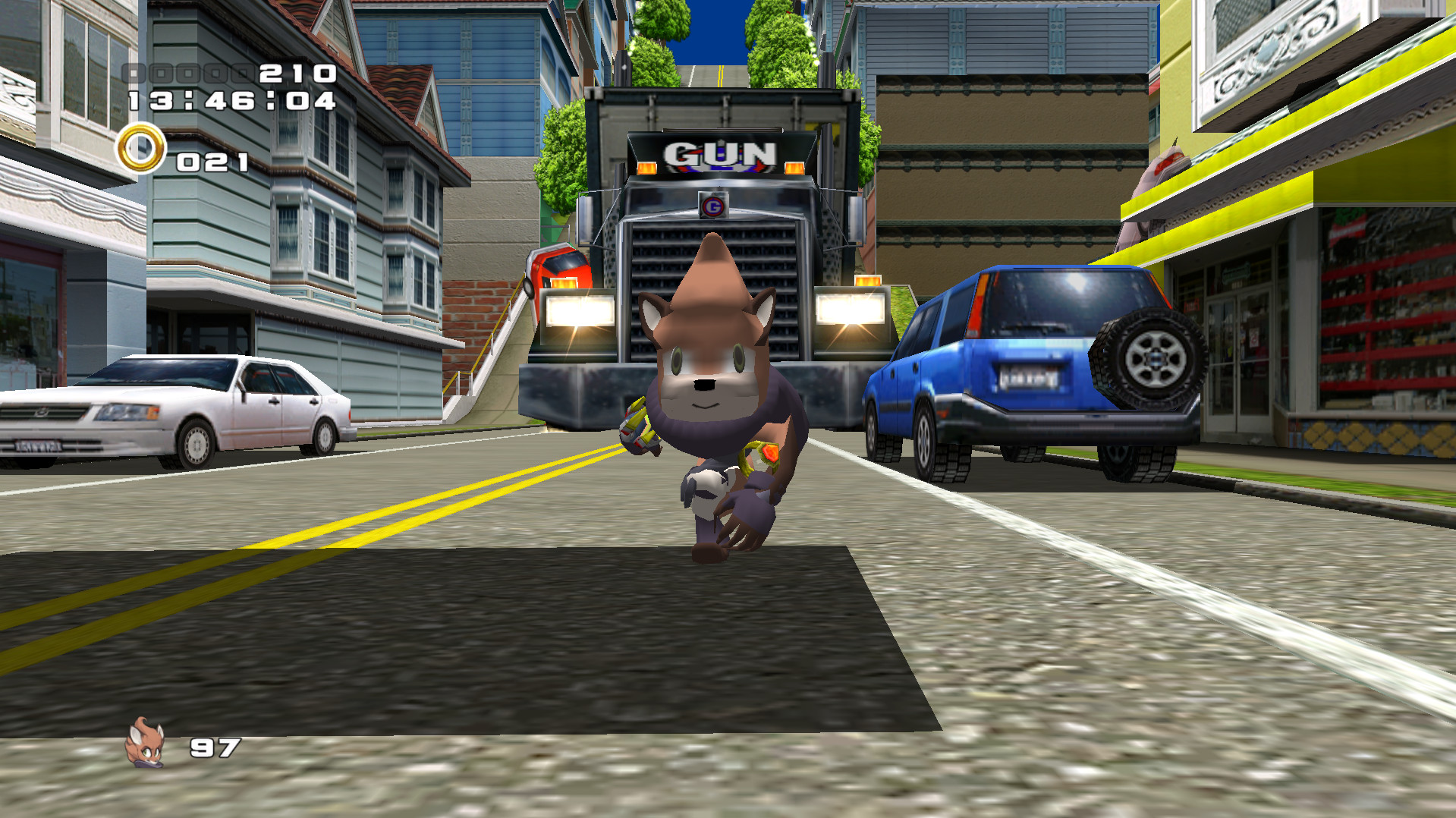 Fleet The Fox Mod for Sonic Adventure 2 | SA2 Mods