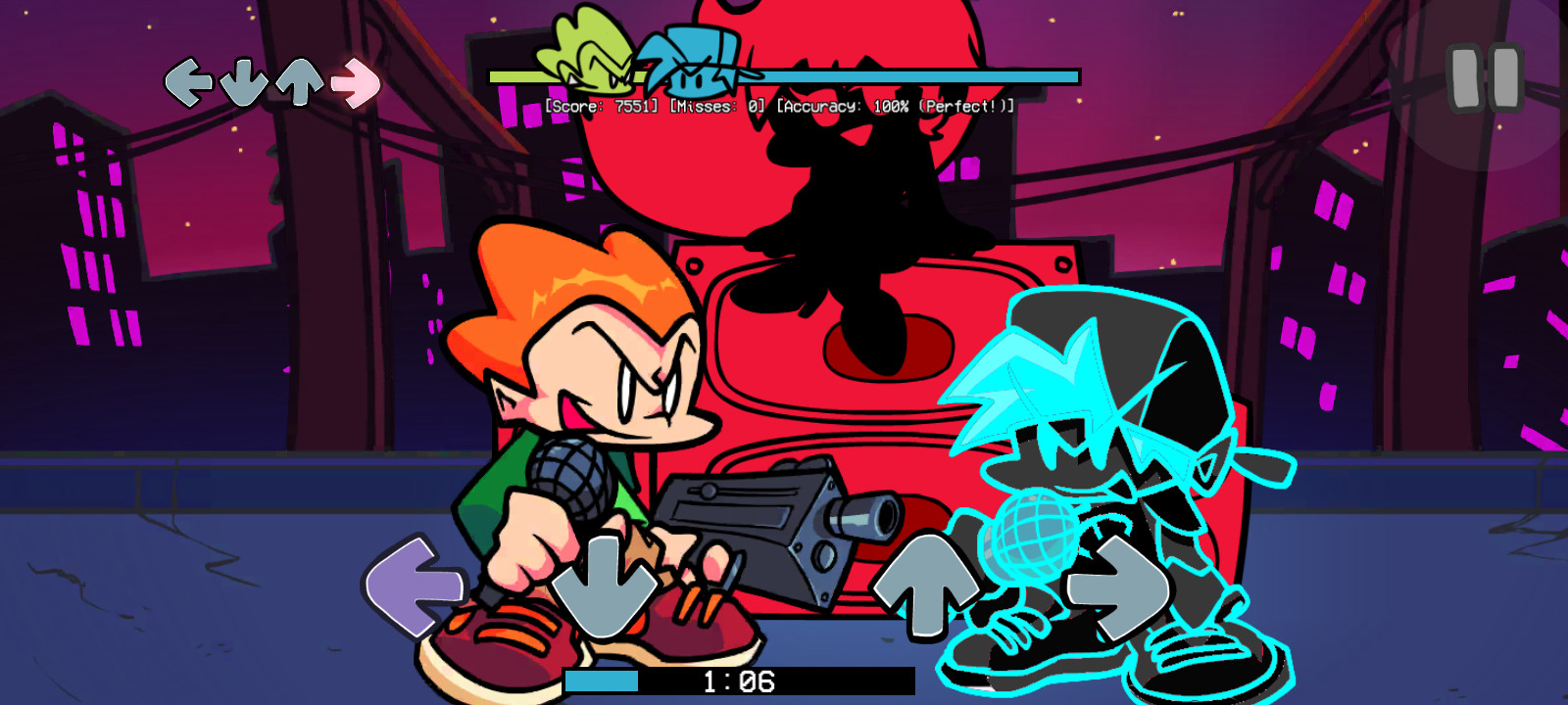 Neon Boyfriend & Girlfriend [V-Slice/Mobile] Mod for Friday Night ...
