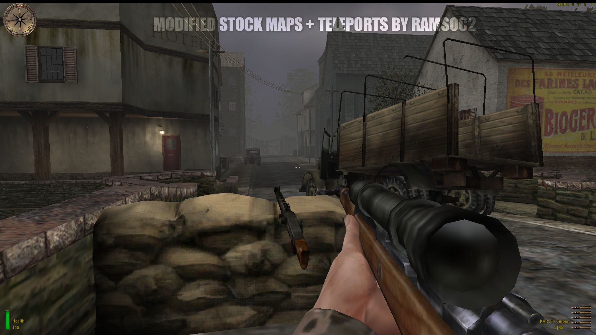 Modified Stock Maps with Teleport by RaMsOc2 Mod for Medal Of Honor ...