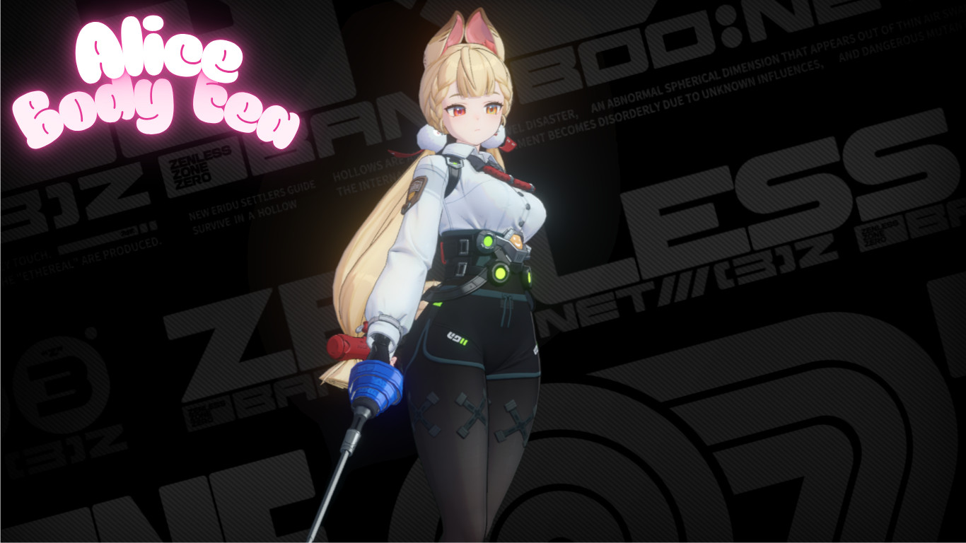 Alice Body Tea Mod for Zenless Zone Zero | ZZZ Mods