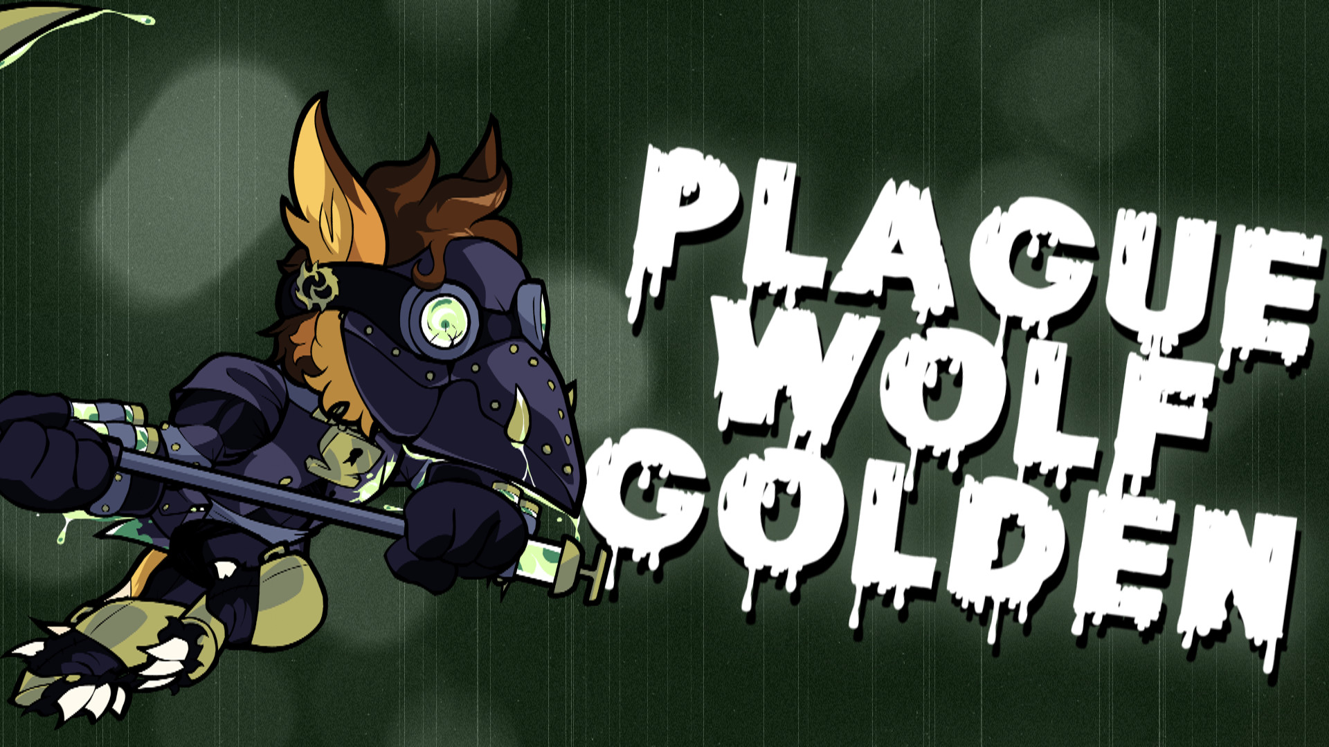 Plague Wolf Golden Mod for Brawlhalla | BHalla Mods