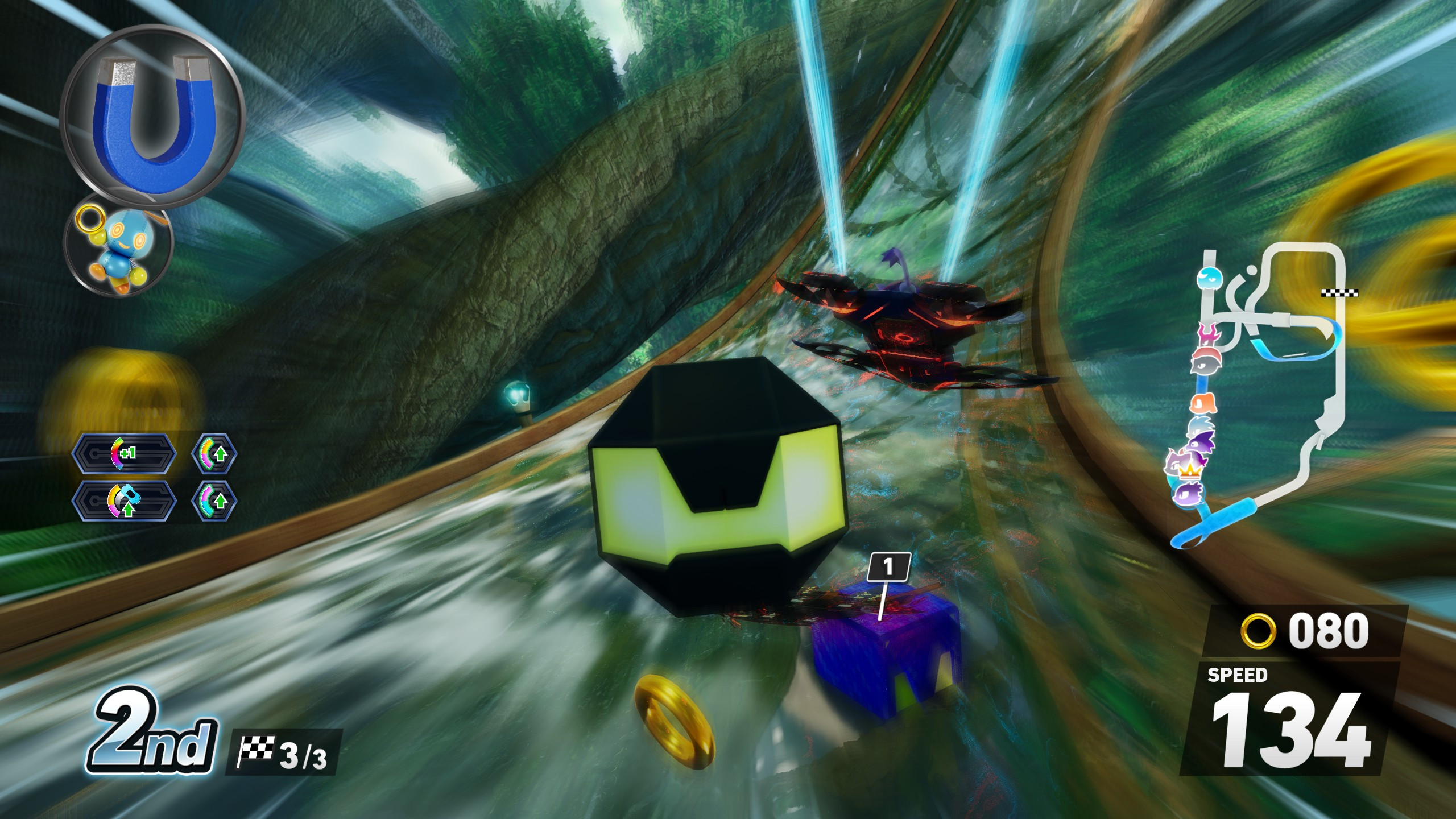 Blue Cube and Gray Quake over Weights Mod for Sonic Racing: CrossWorlds ...