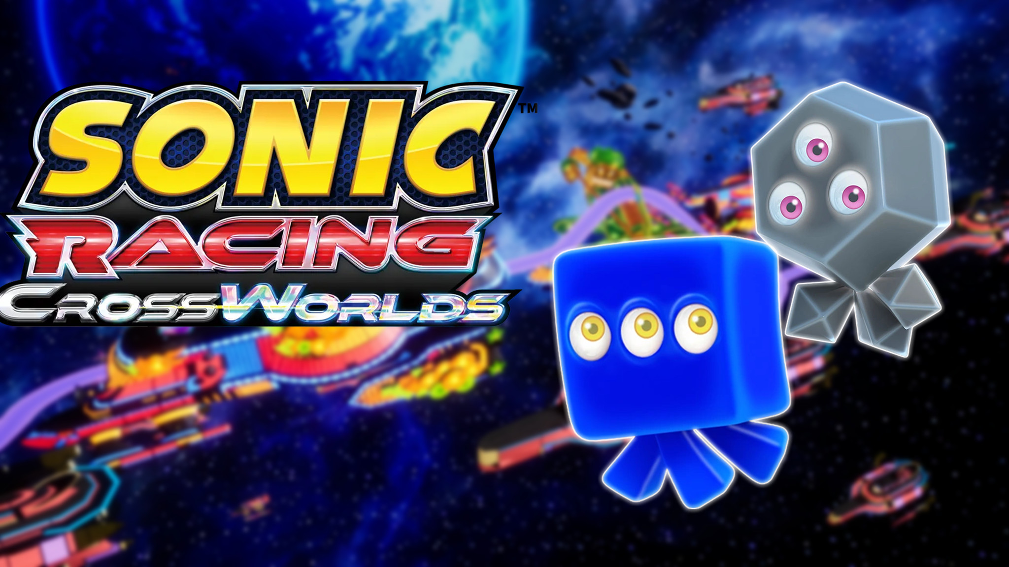 Blue Cube and Gray Quake over Weights Mod for Sonic Racing: CrossWorlds ...