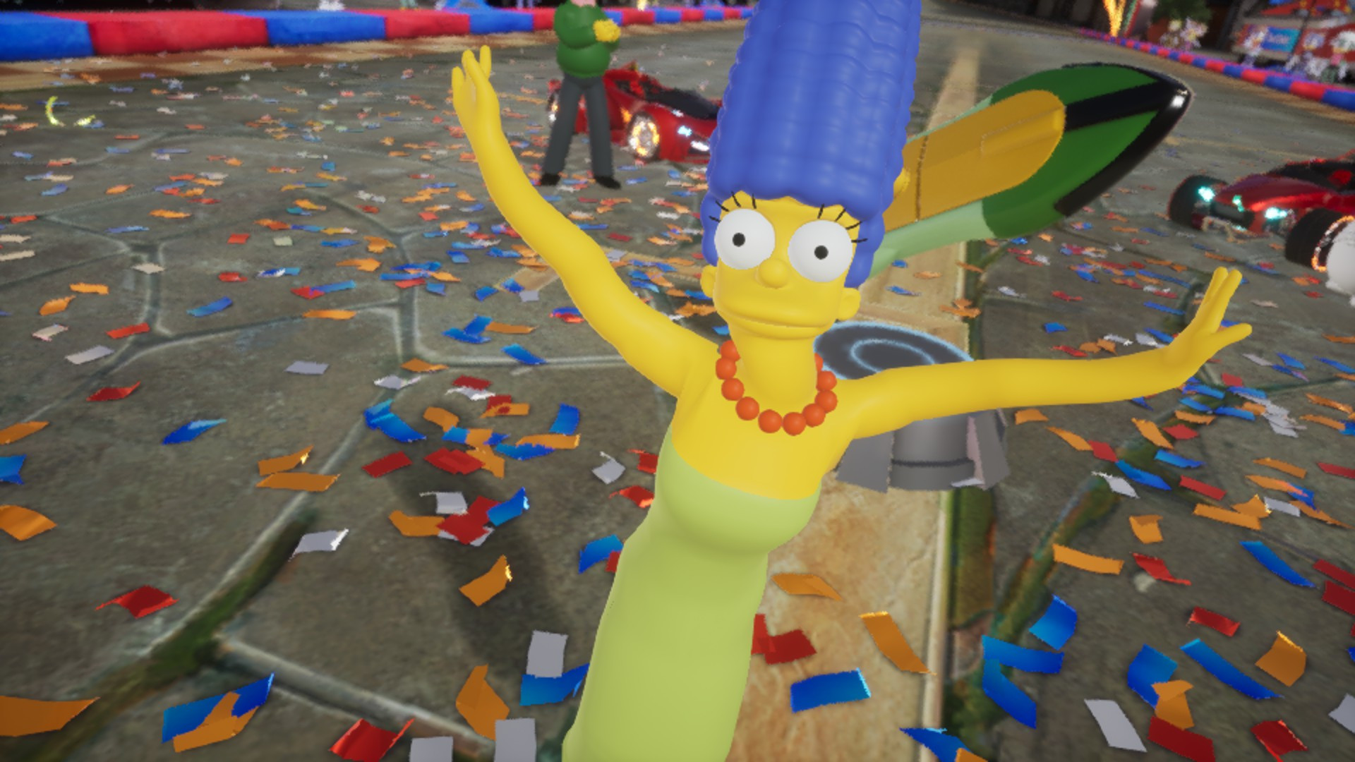 Marge Simpson Mod for Sonic Racing: CrossWorlds | SR:CW Mods