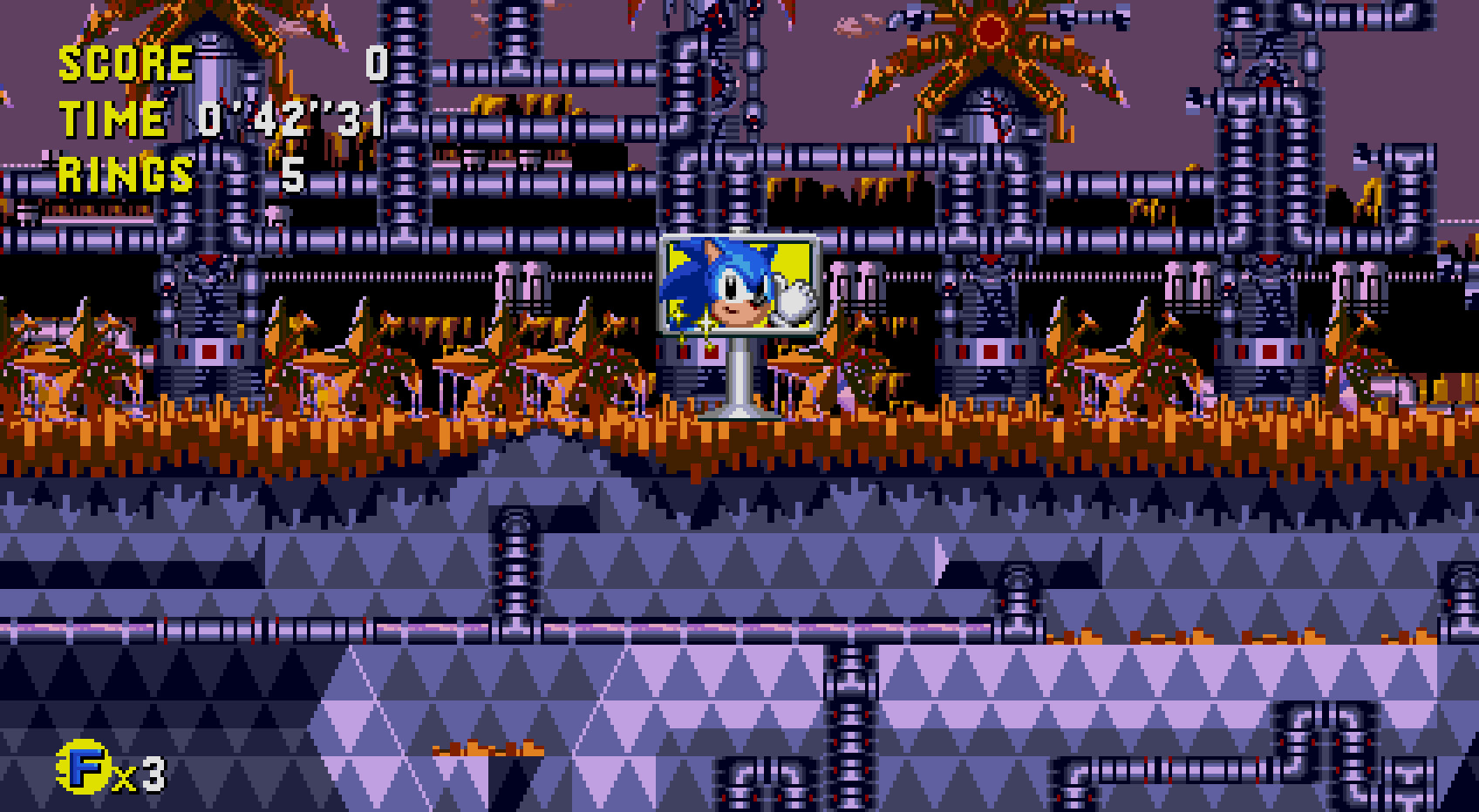 Good Future Signs Mod for Sonic CD (2011) | SCD Mods