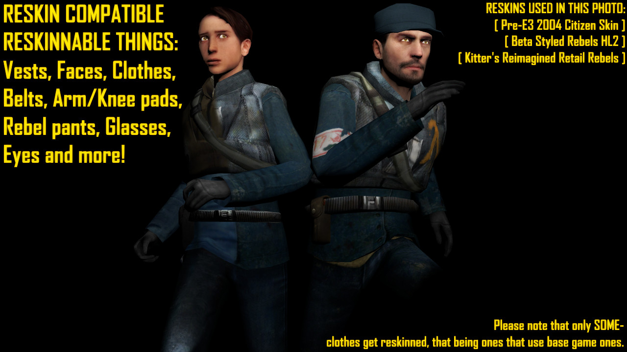 Citizen Variety Mod for Half-Life 2 | HL2 Mods