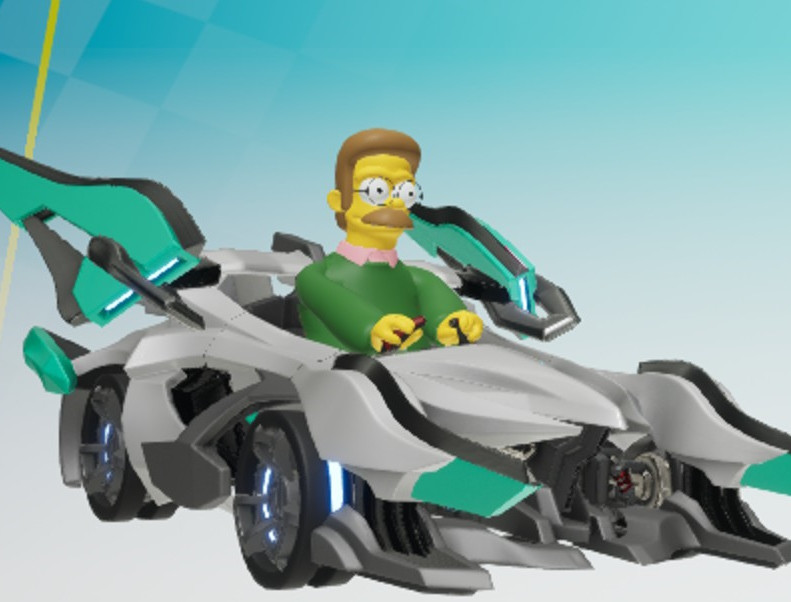 Ned Flanders Mod for Sonic Racing: CrossWorlds | SR:CW Mods