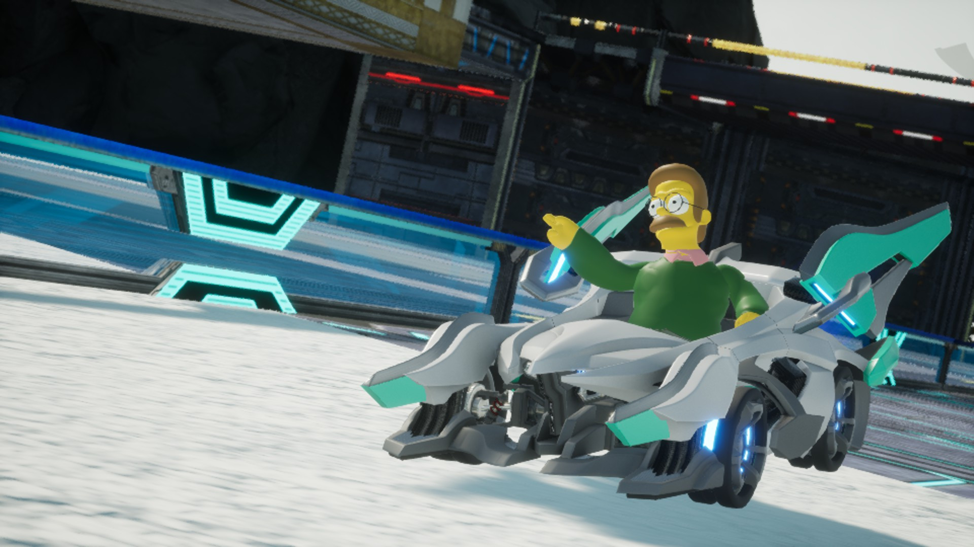Ned Flanders Mod for Sonic Racing: CrossWorlds | SR:CW Mods