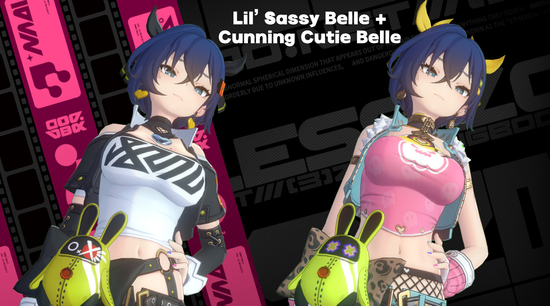 Lil' Sassy Belle (+ Cunning Cutie outfit) Mod for Zenless Zone Zero ...